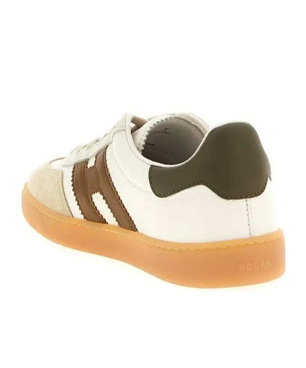Hogan Cool Lace-up Sneakers With Contrasting Inserts