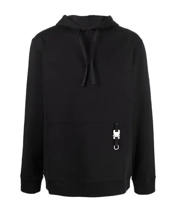 1017 Alyx 9sm 1017 9sm Buckle Detail Hoodie