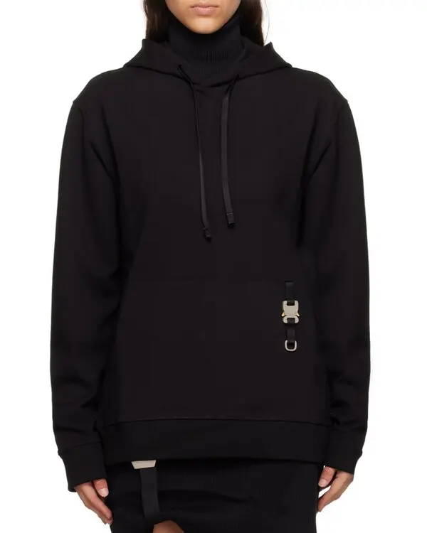 1017 Alyx 9sm 1017 9sm Buckle Detail Hoodie
