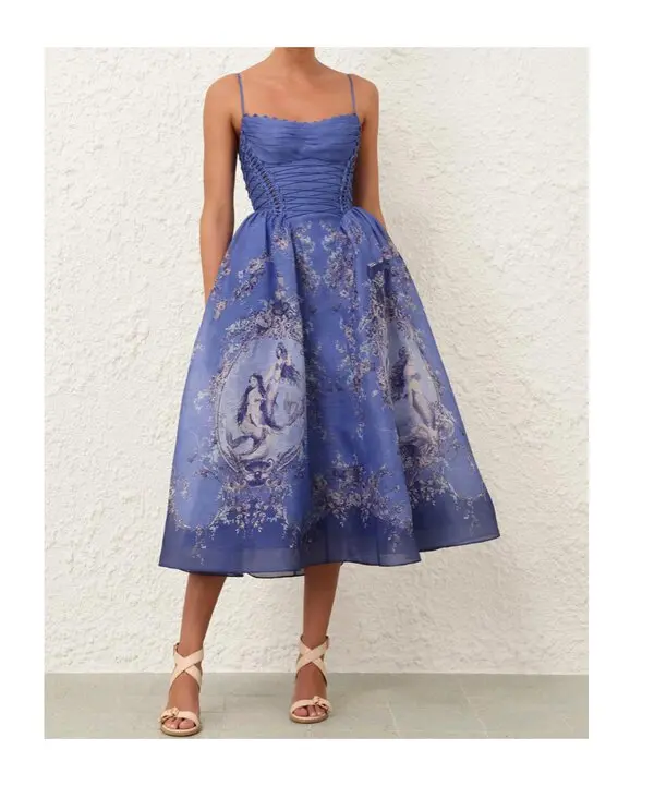 Zimmermann Rebellion Mermaid Picnic Dress