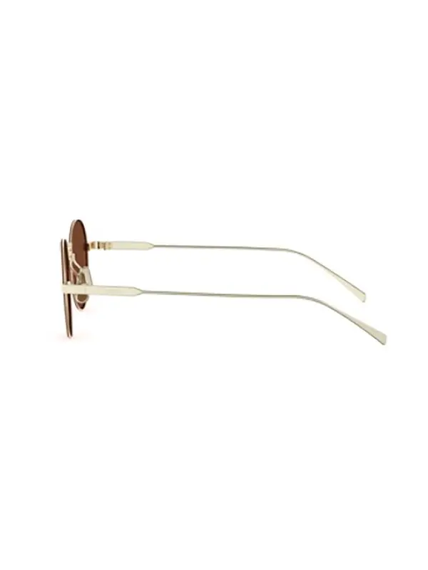 Celine Round Frame Sunglasses - Brown