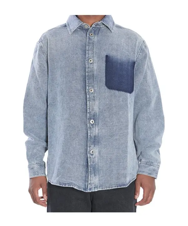 Loewe Long-sleeve Denim Shirt - Blue