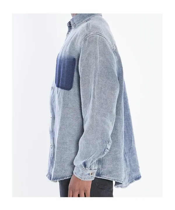 Loewe Long-sleeve Denim Shirt - Blue