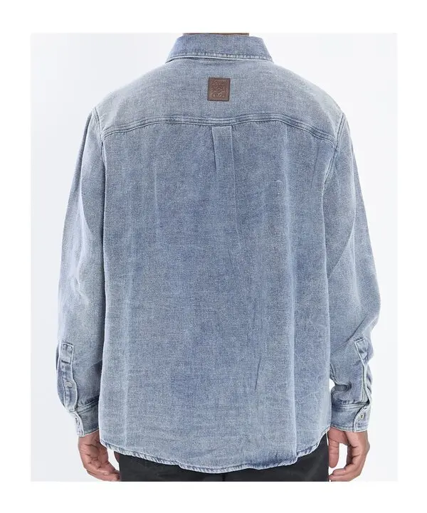 Loewe Long-sleeve Denim Shirt - Blue