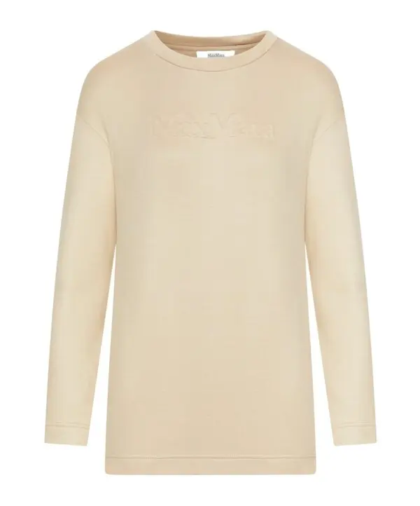 Max Mara Crewneck Long-sleeved Sweatshirt - No