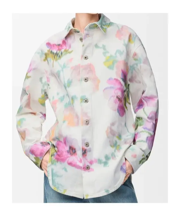 Loewe Floral Oversized Jacket