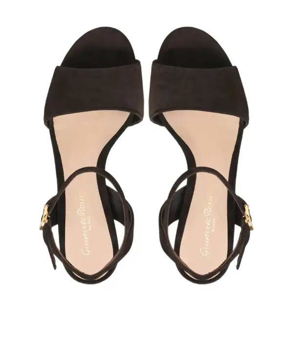 GIANVITO ROSSI Ardea Studded Platform Sandals - Black