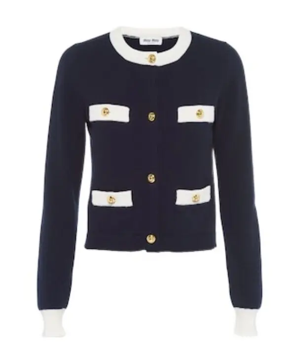 Miu Miu Long Sleeved Cardigan