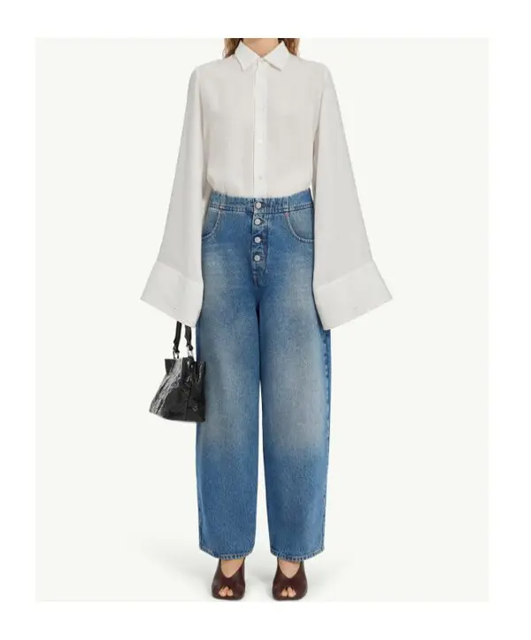 MAISON MARGIELA High-rise Straight-leg Jeans