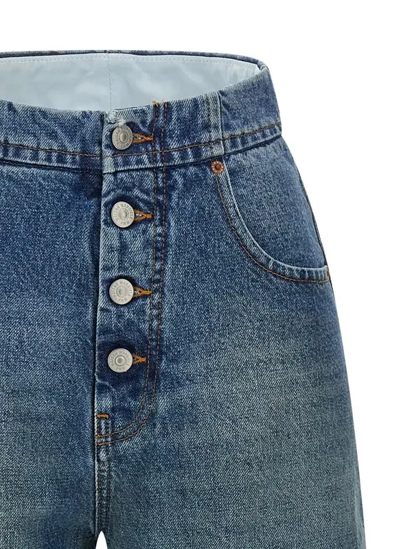 MAISON MARGIELA High-rise Straight-leg Jeans