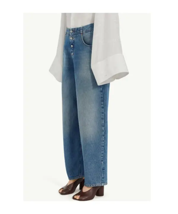 MAISON MARGIELA High-rise Straight-leg Jeans