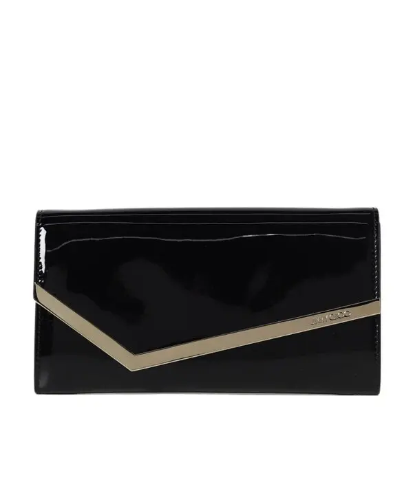 JIMMY CHOO Chain Linked Clutch Bag - Black