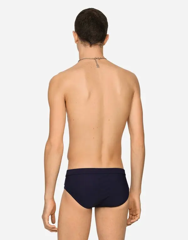 Dolce & Gabbana Logo Patch Drawstring Briefs