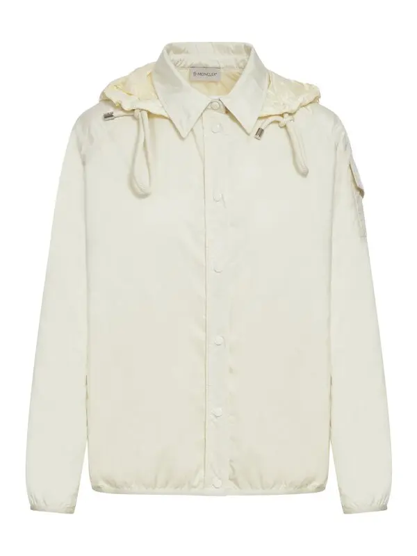 Moncler Logo Patch Hooded Jacket