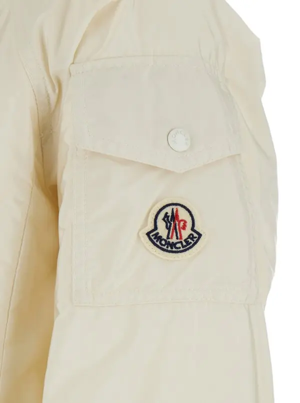 Moncler Logo Patch Hooded Jacket