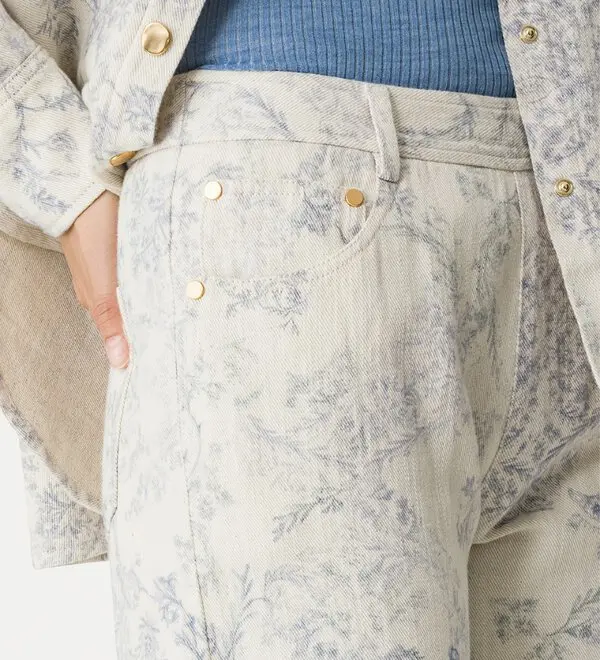 FORTE_FORTE Printed Paisley Trousers