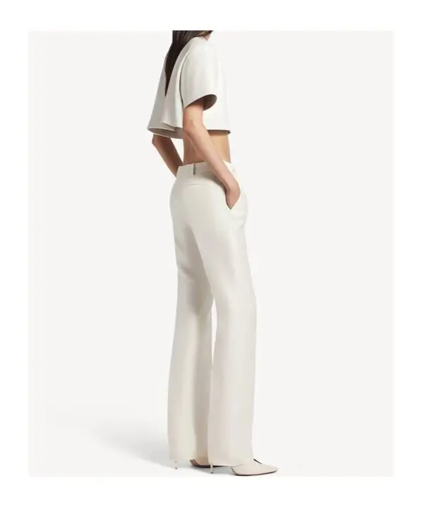Balenciaga Slim Tailored Pants - Ivory