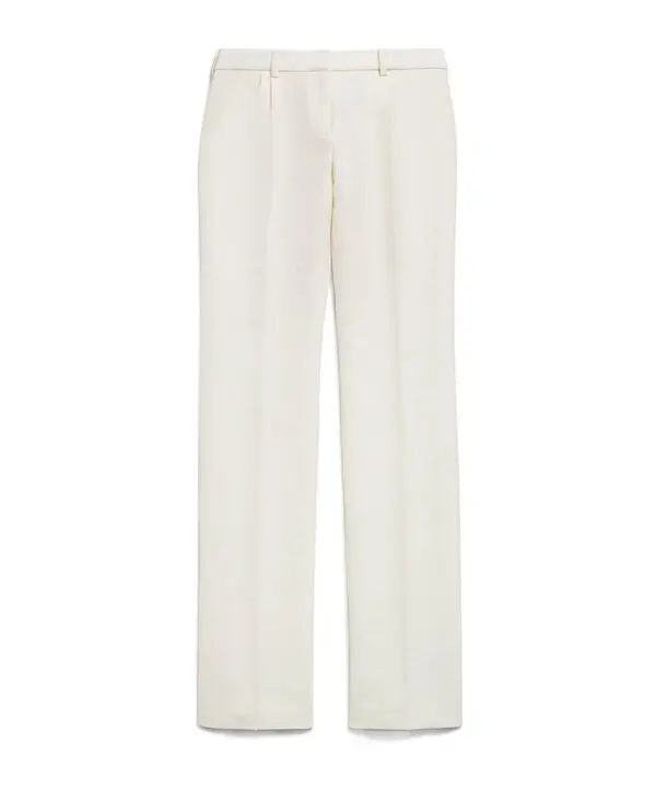Balenciaga Slim Tailored Pants - Ivory