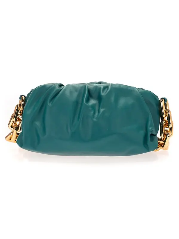 Bottega Veneta The Chain Pouch Shoulder Bag - Green