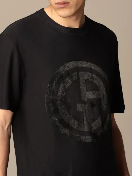 Giorgio Armani Flocked T-shirt