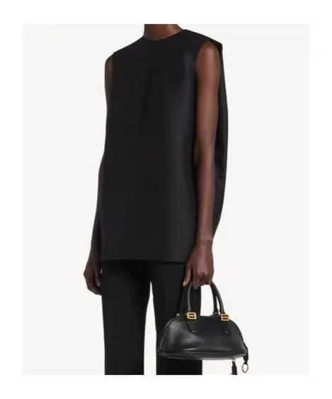 Balenciaga Cocoon Mini Dress - Black