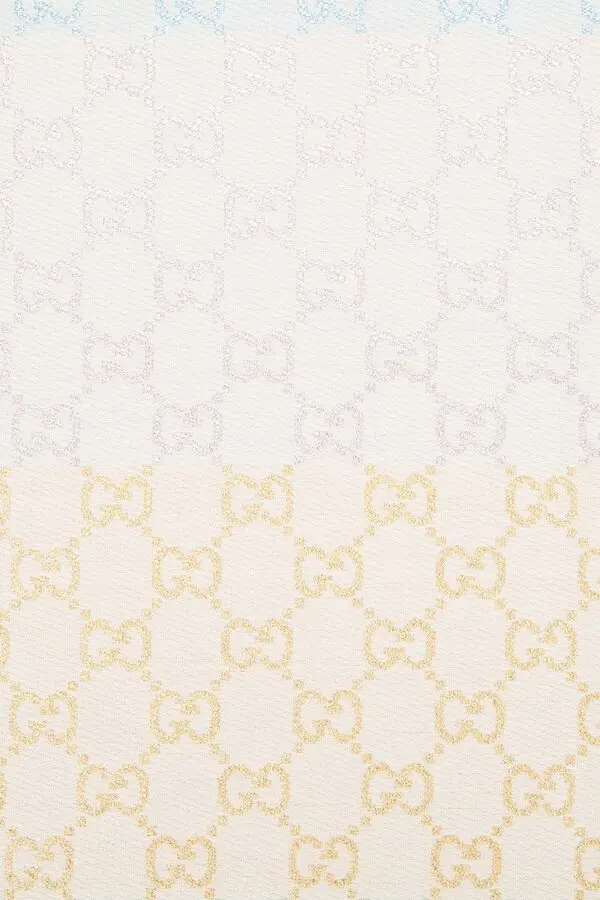 Gucci Gg Jacquard Shawl