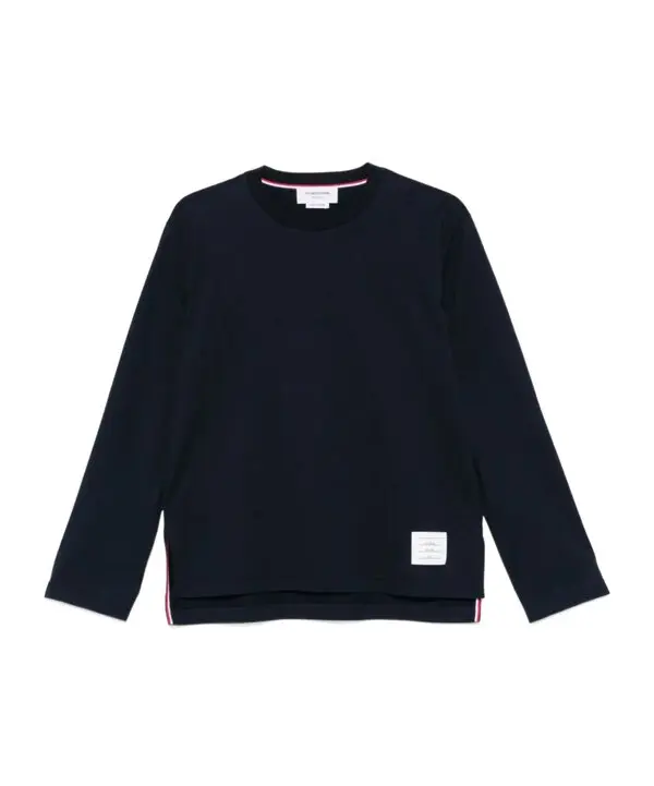 Thom Browne Oversized Long Sleeved Jersey T-shirt