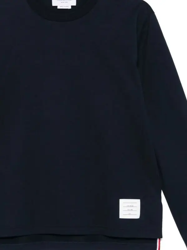Thom Browne Oversized Long Sleeved Jersey T-shirt