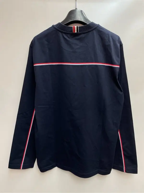 Thom Browne Oversized Long Sleeved Jersey T-shirt - No