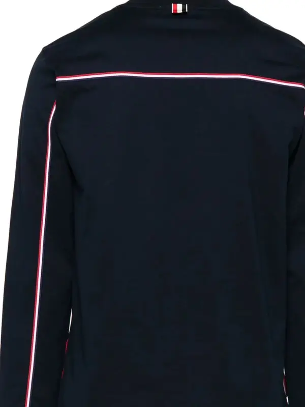 Thom Browne Oversized Long Sleeved Jersey T-shirt - No