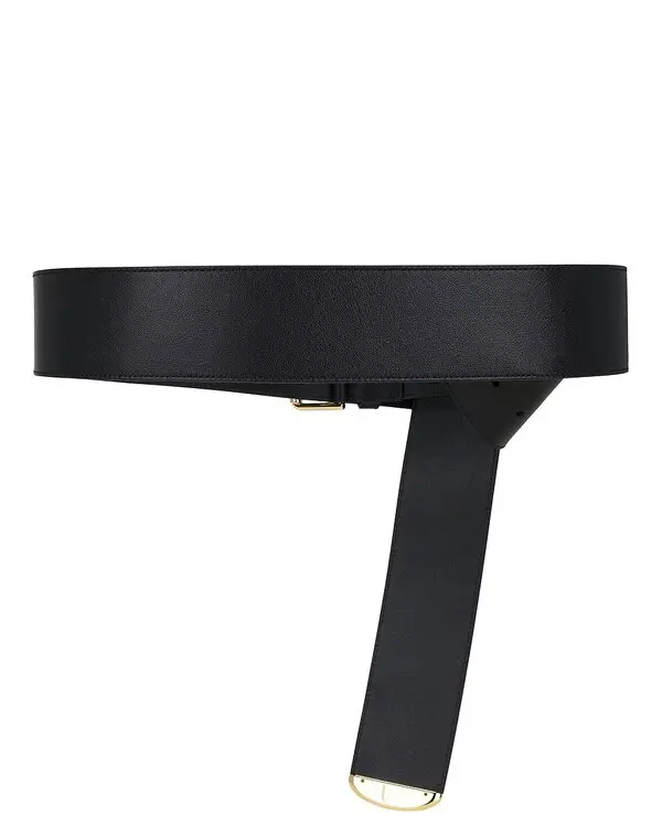 Givenchy Voyou Belt In Shiny Leather
