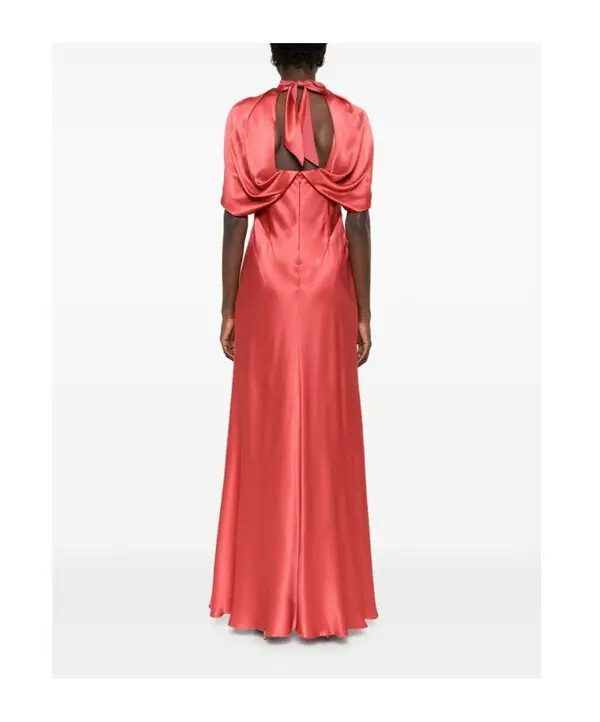 Alberta Ferretti Cutout Detail Maxi Dress