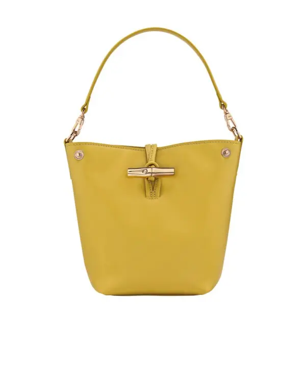 Longchamp Mini Le Roseau Bucket Bag - Ginger