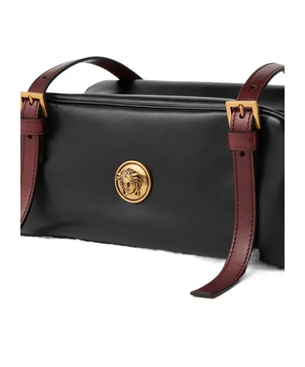 Versace Embleme Bowling Bag - Black