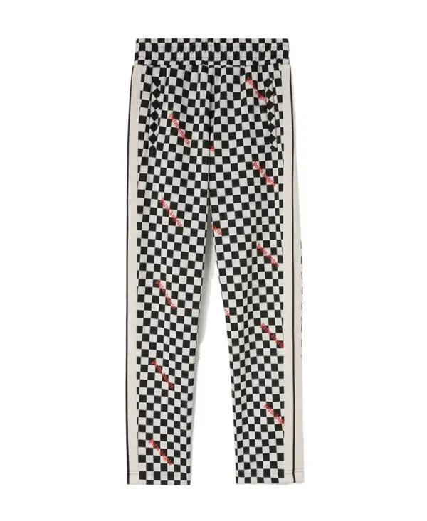 Palm Angels Elasticated Waistband Damier Pants