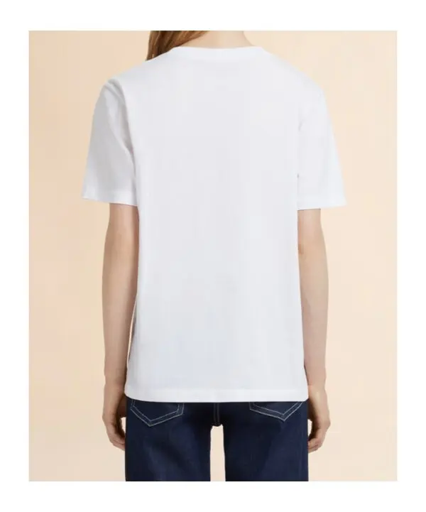 Marni Animal Alphabet Striped Cat Logo T-shirt
