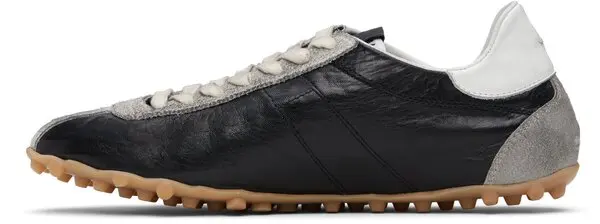 MAISON MARGIELA Sprinters Lace-up Sneakers - Black/white/grey