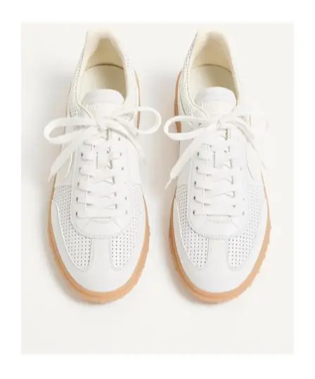 Valentino Garavani Upvillage Perforated Lace-up Sneakers - White