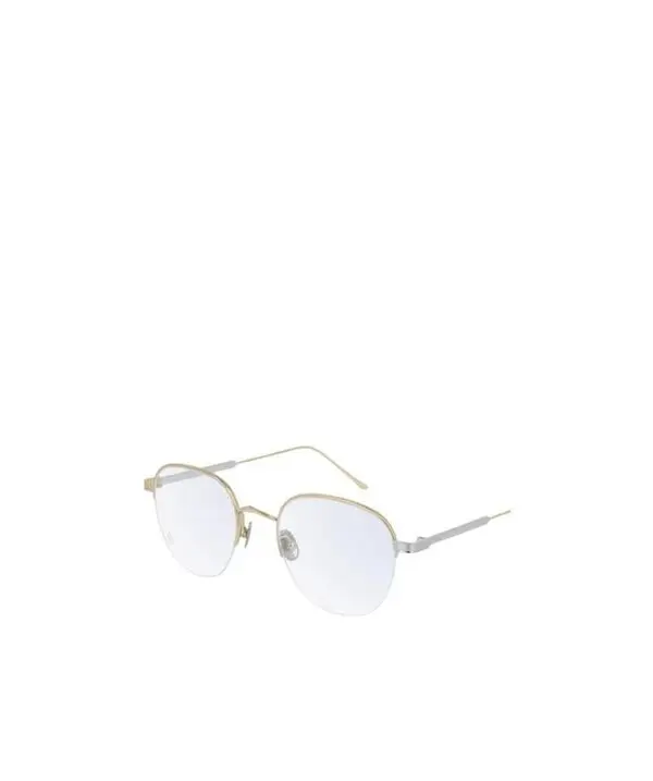 Cartier Oval Frame Glasses - White