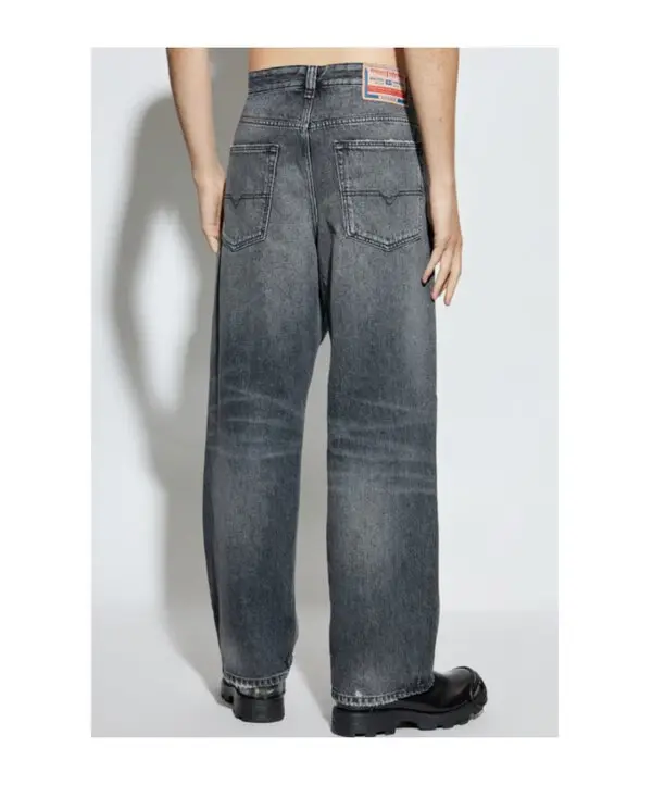 DIESEL® 2001 D-macro Faded Wide Leg Jeans - Grey
