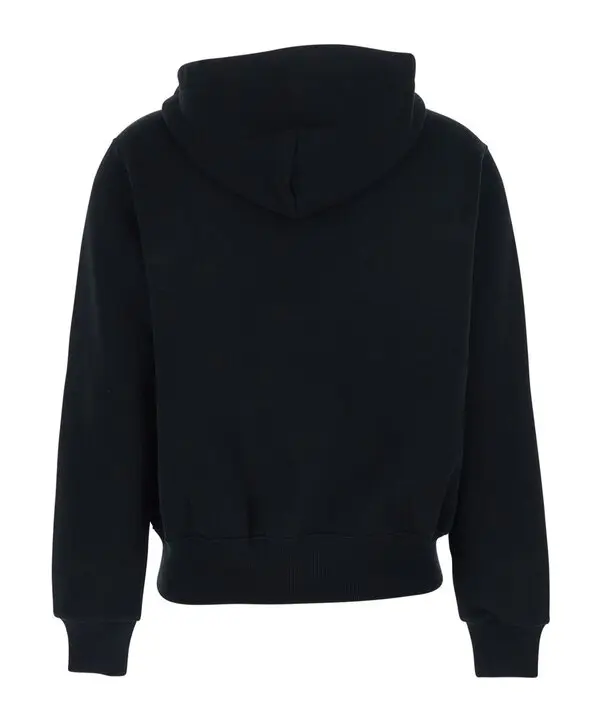 Polo Ralph Lauren Zip-up Hoodie With Embroidered Pony - Black