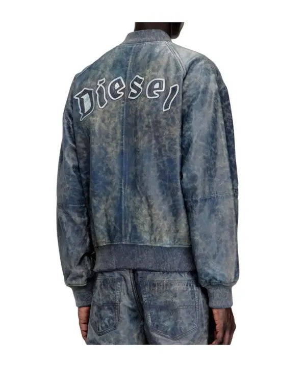 DIESEL® L-cobb Bomber Jacket - Blue