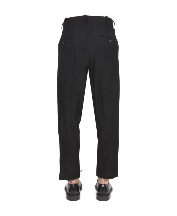 UMA WANG Drop Crotch Drawstring Trousers