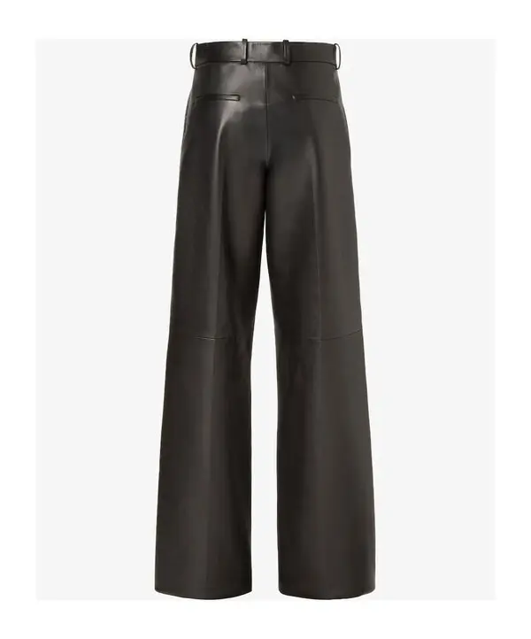 Fendi Nappa Leather Trousers