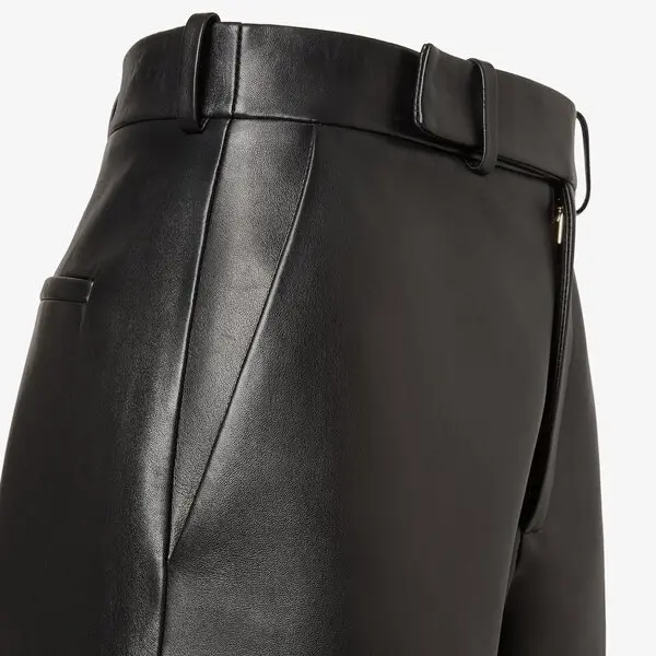 Fendi Nappa Leather Trousers