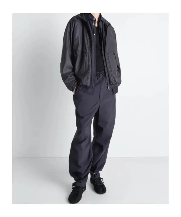 LEMAIRE Hooded Zipped Windbreaker