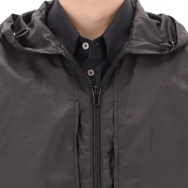 LEMAIRE Hooded Zipped Windbreaker