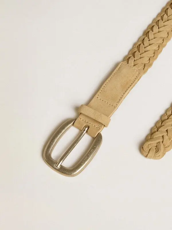 GOLDEN GOOSE Woven Leather Belt