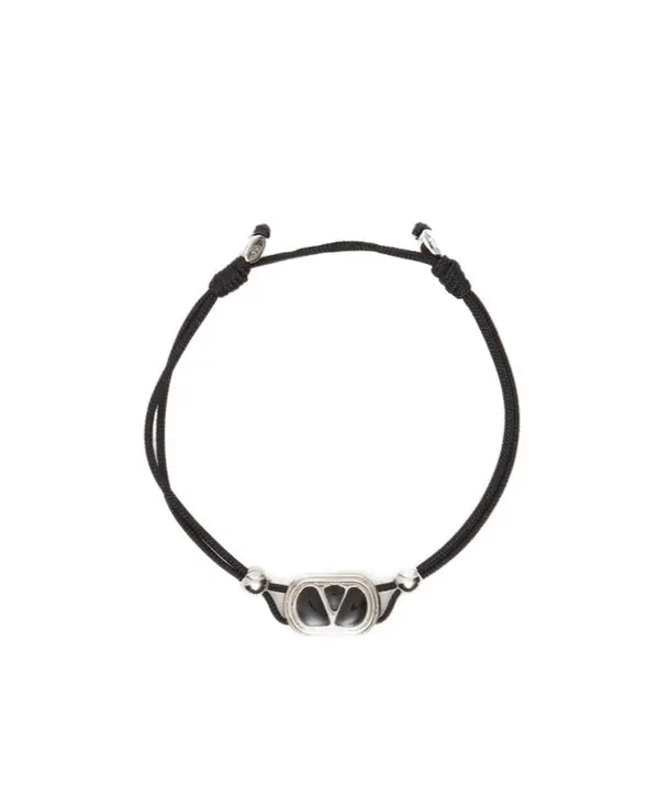 Valentino Garavani Vlogo Signature Bracelet - Black