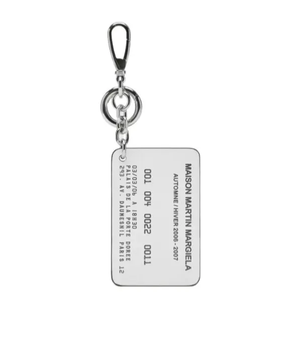 MAISON MARGIELA Chain Card Keyring